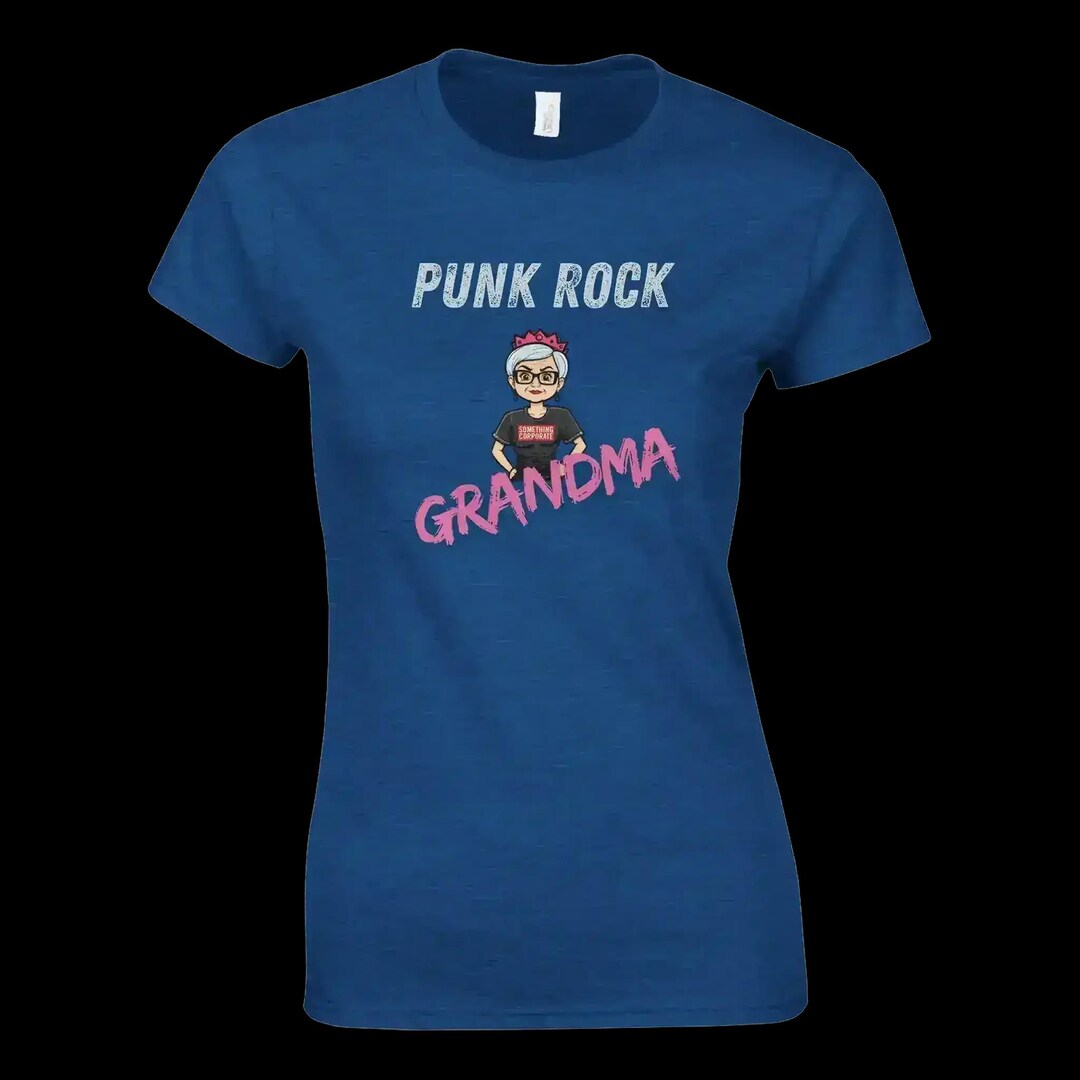 Punk Rock Grandma Something Corporate Inspired Fitted Tee - Etsy