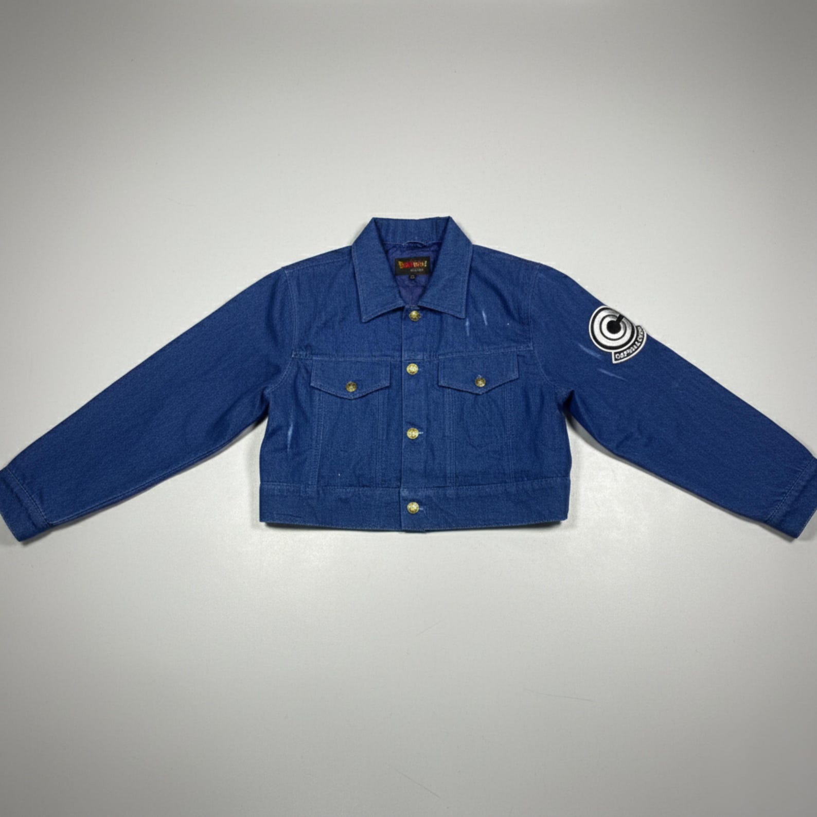Hero Jacket DBZ Men's Ripped Cropped Denim Streetwear Anime Cosplay ...