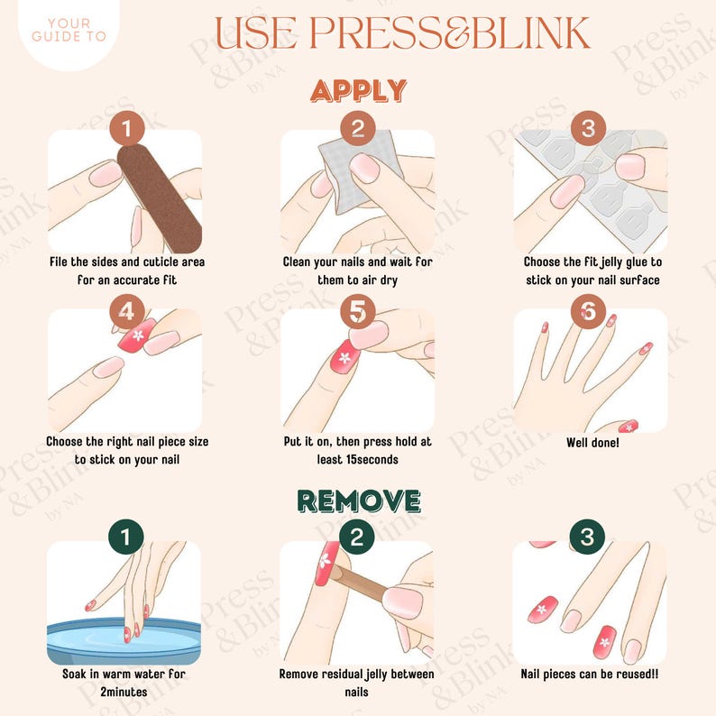 Year End Favorite | Caramel Brown Press on Nails: Simple Elegant Nail ...