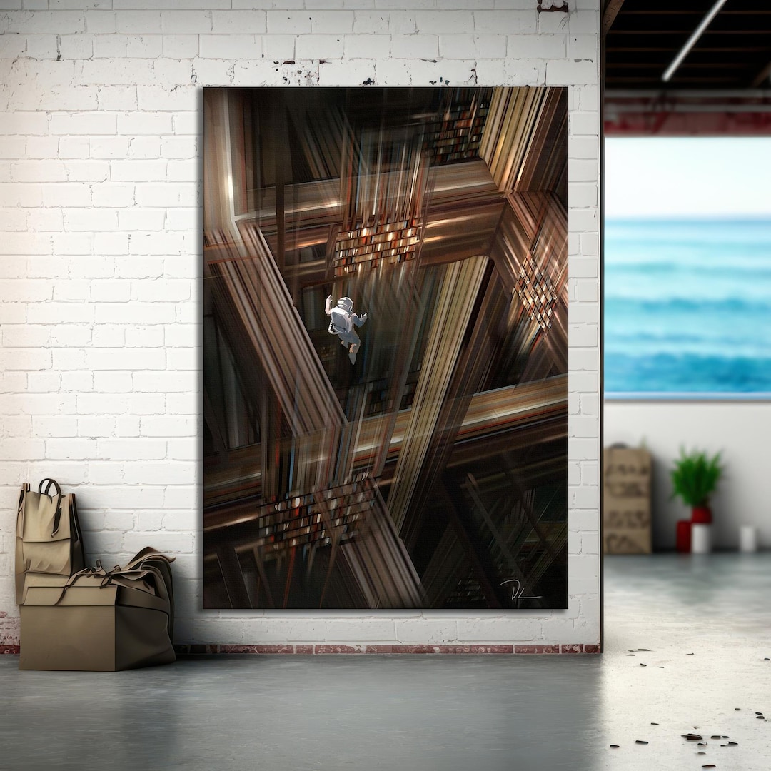 Interstellar Space Wall Art, Canvas Wall Art, Modern Home Decor, Famous ...