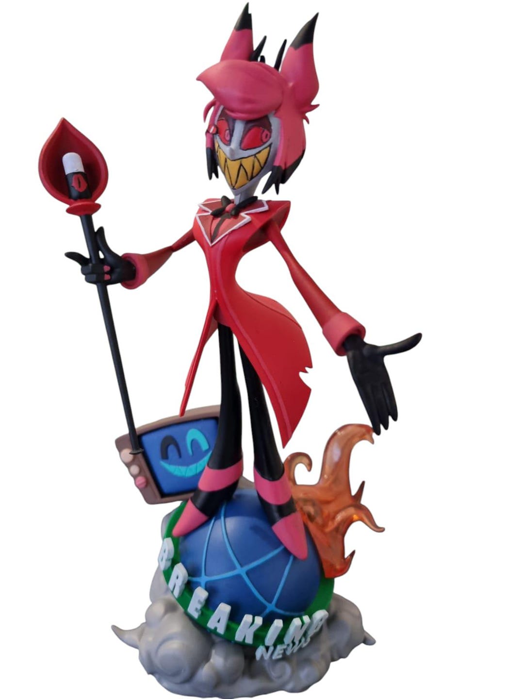 Alastor Statue – Hazbin Hotel – Hand-painted Resin Figure 1:10 Scale ...