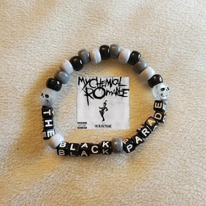 Handmade Mcr Inspired Album Title Kandi Single Bracelets - Etsy
