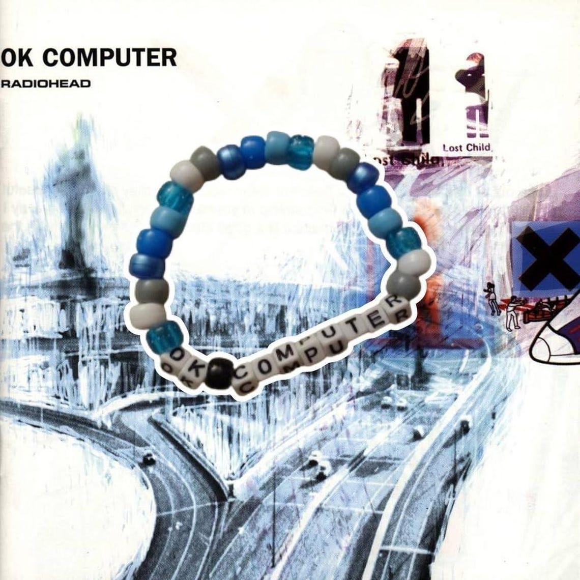 Handmade Custom Album Cover Themed Kandi Single Bracelets - Etsy