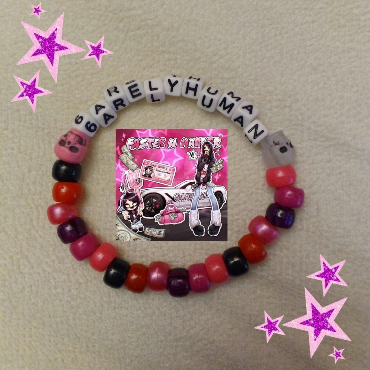 Handmade Custom Album Cover Themed Kandi Single Bracelets - Etsy