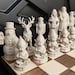 Christmas Themed Chess Set - Etsy