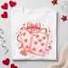 Valentine Playing Cards Illustration PNG | 6 & 7 of Hearts Romantic ...