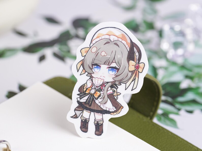 Genshin Impact Waterproof Sticker Set - Furina Scaramouche Columbina ...