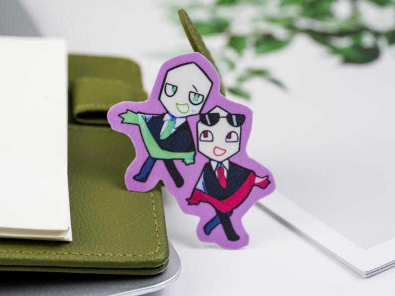 Deltarune Tenna, Kris, Susie , Ralsei Scene Sticker Set - Waterproof ...