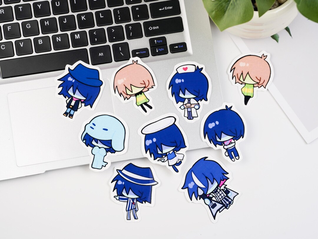 Deltarune Kris Chibi Sticker Set - Waterproof Cosplay-themed Decals for ...