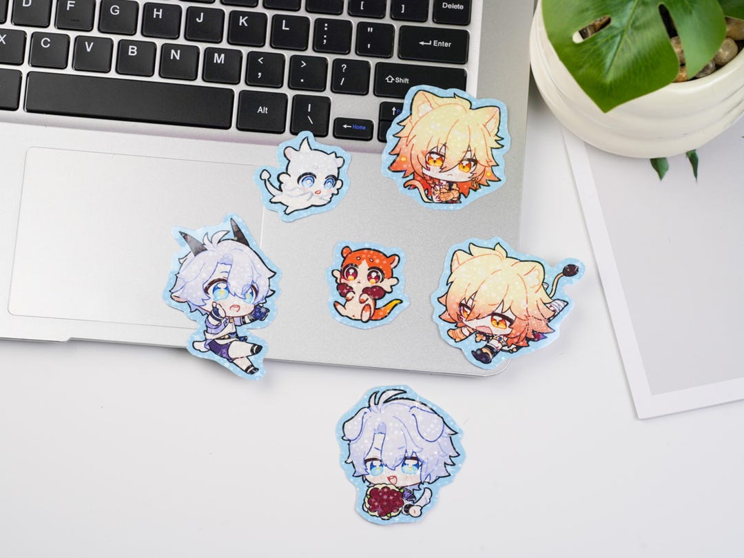 Honkai: Star Rail Phainon - Mydei Glitter Star Waterproof Sticker Set ...
