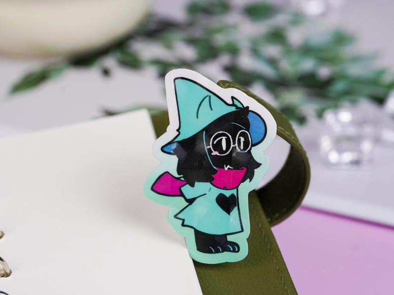 Deltarune Ralsei Waterproof Sticker Set - Chibi Character Decals for ...