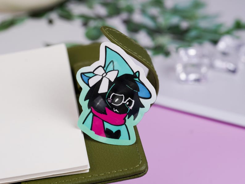 Deltarune Ralsei Waterproof Sticker Set - Chibi Character Decals for ...