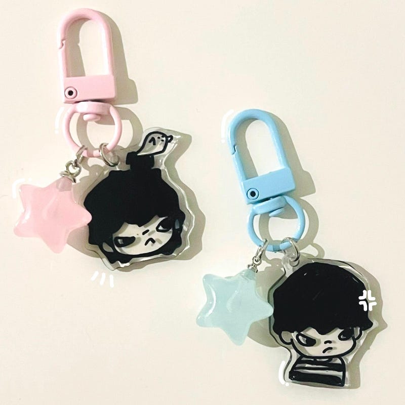 Hirono Keychain - Etsy