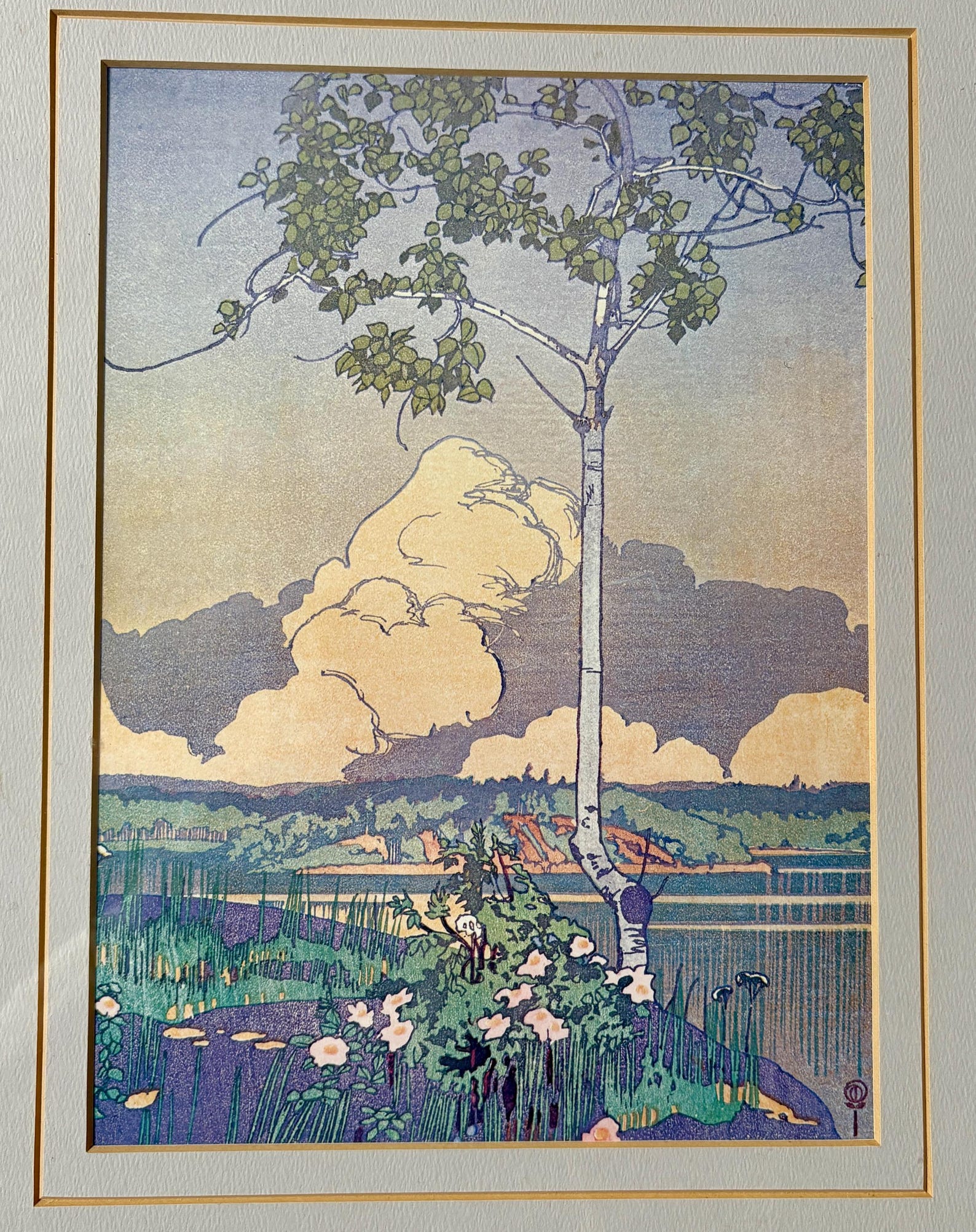 W.J. Phillips Woodcut Print – “norman Bay, Lake of the Woods ...