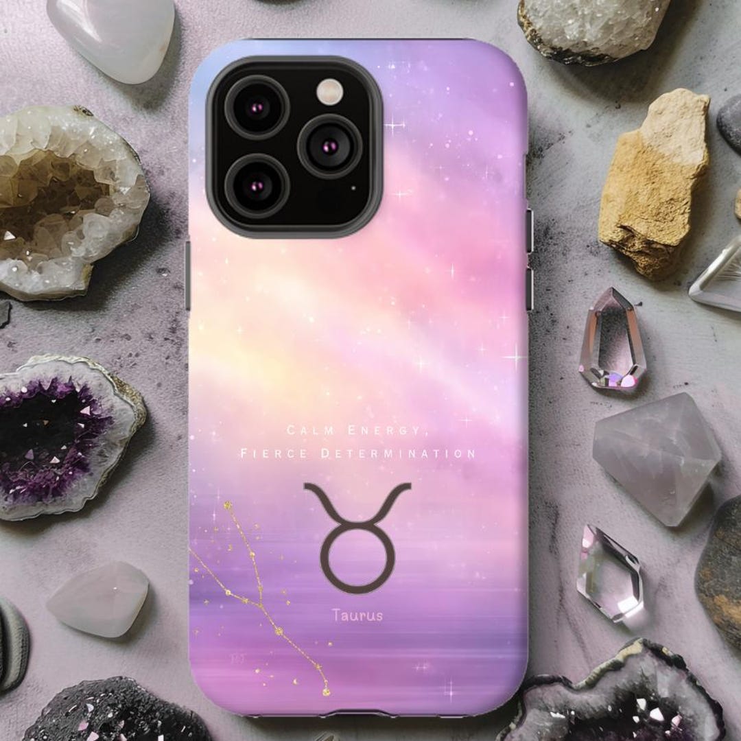 Taurus, Taurus Season, Zodiac Sign Phone Case, Taurus Phone Case ...