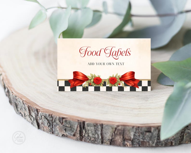 Kentucky Derby Food Labels, Editable Tent Cards (corjl Template) - Etsy UK