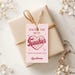 Editable Teacher Valentine Tag, Classroom Valentine Favor - Etsy