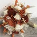 Wedding Bouquet, Bridal Bouquet, Sola Flower, Wedding Flower, Wooden ...