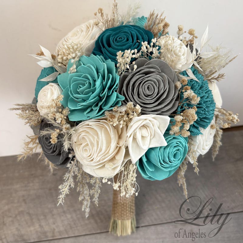 Turquoise Bouquet - Etsy