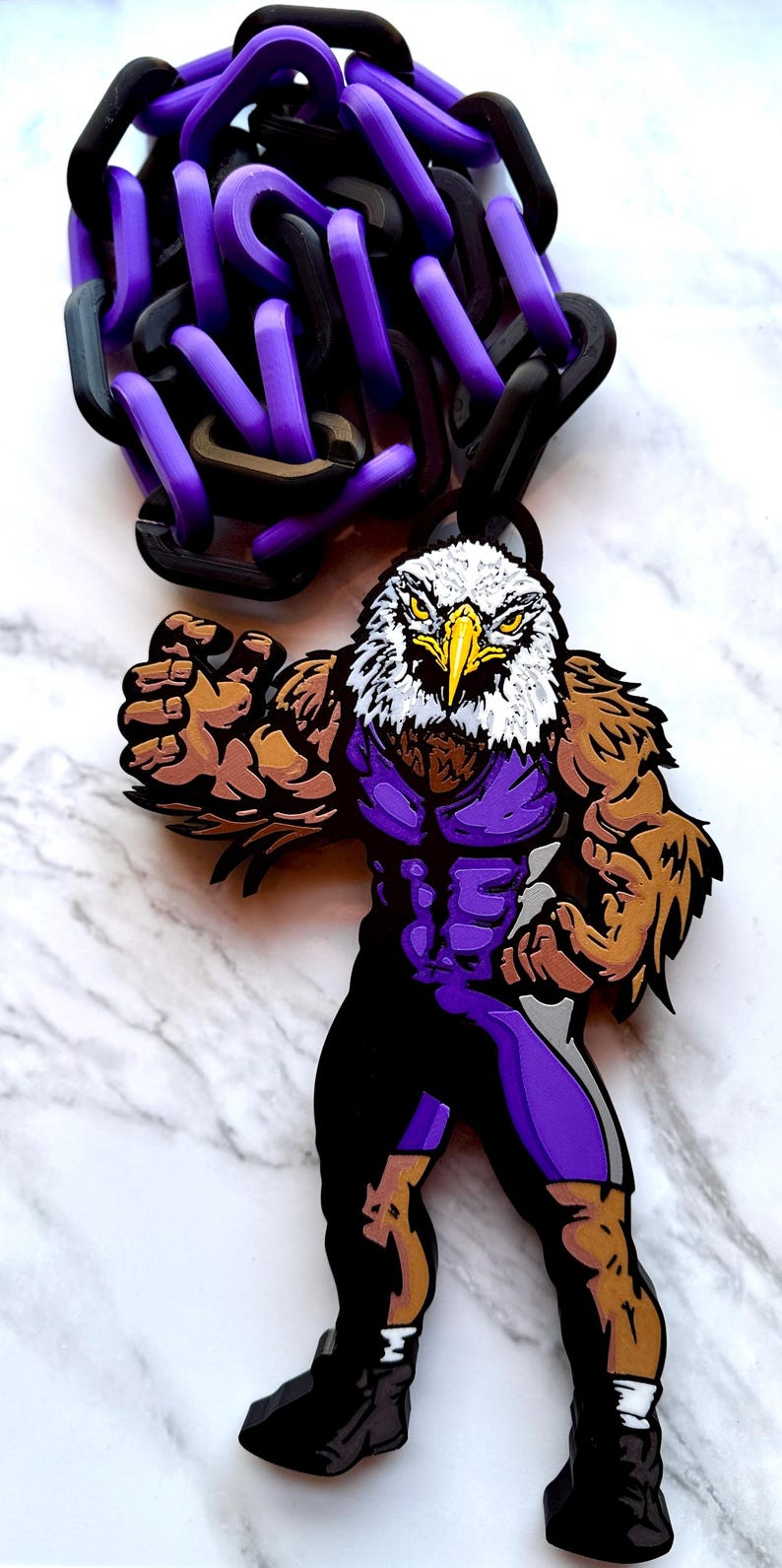 Custom 3D Printed Hype Chain Oversized Sports Fan MVP Award - Etsy