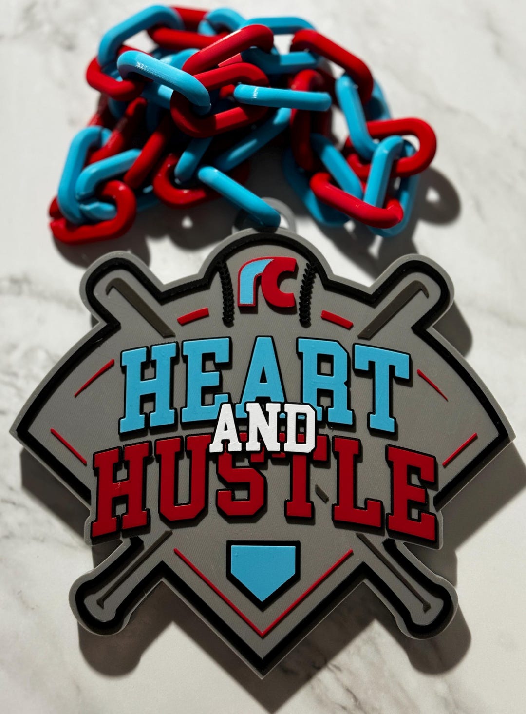 Custom 3D Printed Hype Chain Oversized Sports Fan MVP Award - Etsy