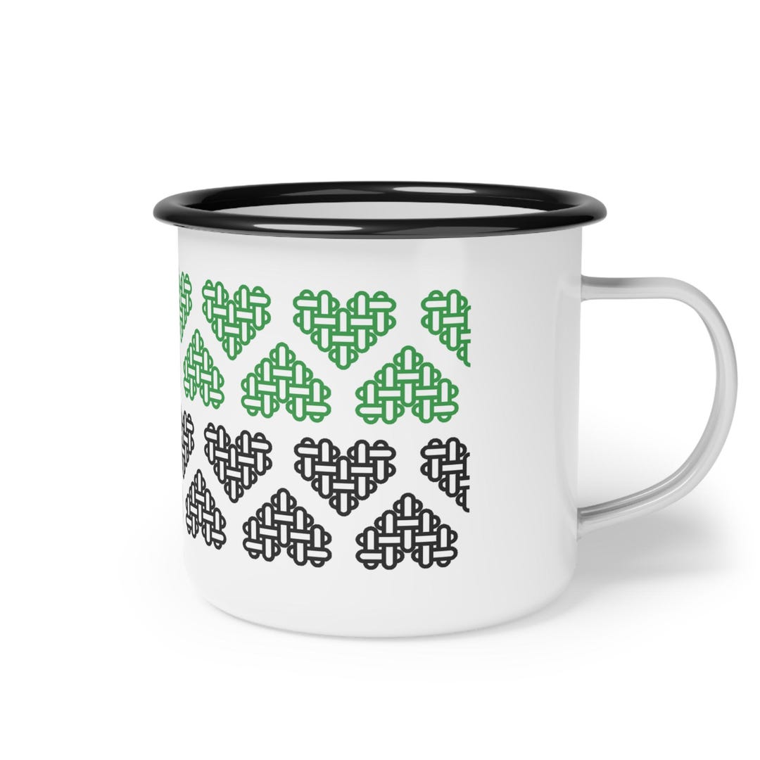 Neutrois Pride Flag Colours - Enamel Mug - Etsy