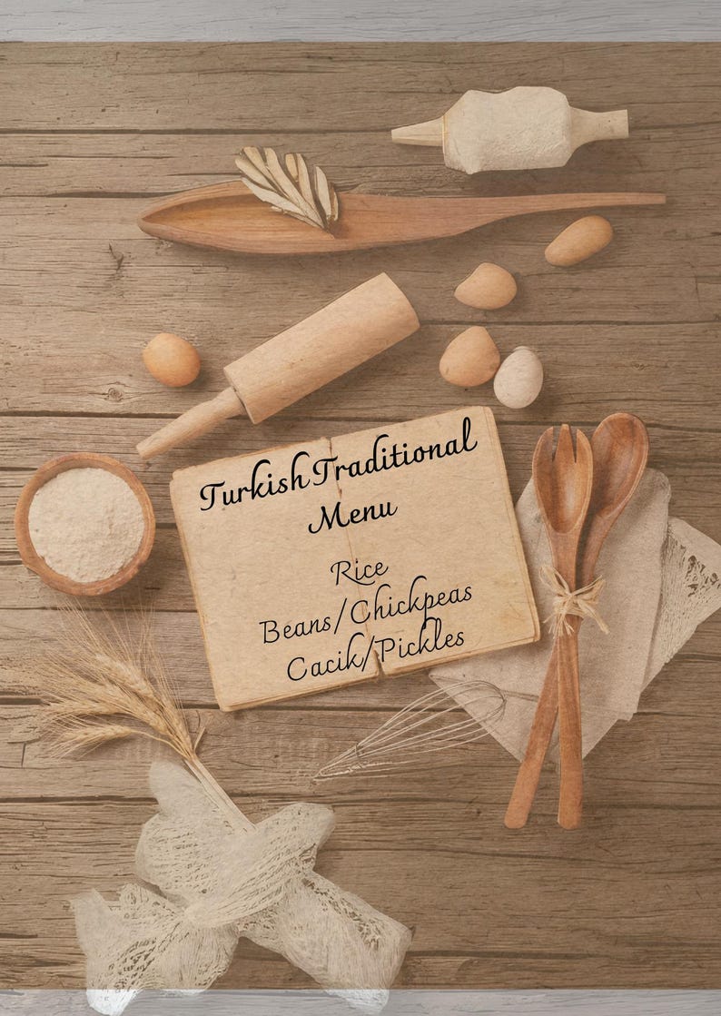 Turkish Traditional Menu | Digital Recipe Book | Rice Beans Chickpeas ...