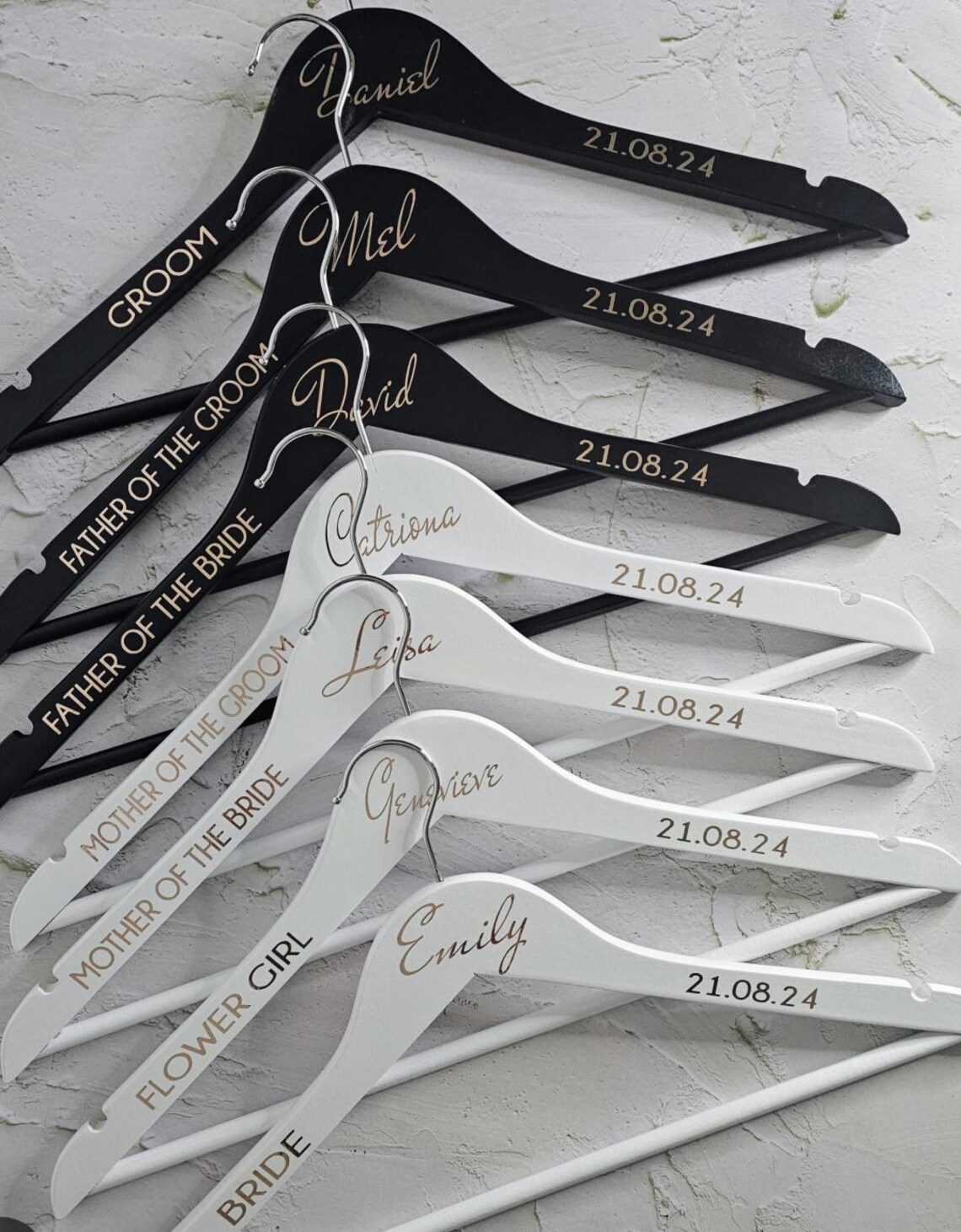 Personalized Wedding Hanger – Custom Bridal Party Keepsake Gift for ...