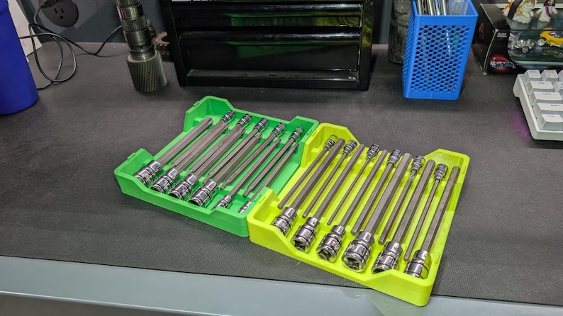 Stackable Long Hex or Torx Socket Tray - Etsy