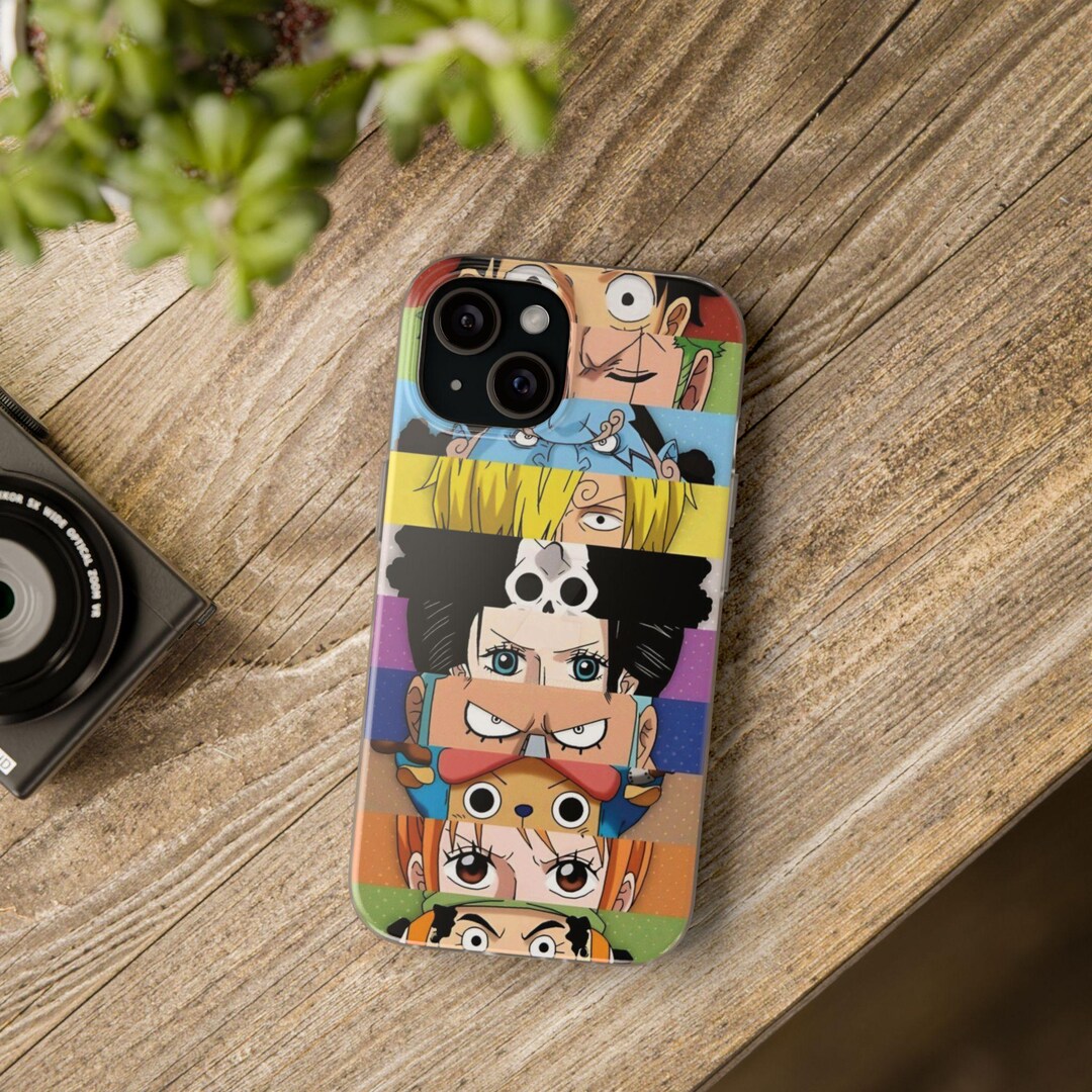 One Piece Anime Phone Case | Luffy & Crew, Shockproof Cover - Etsy