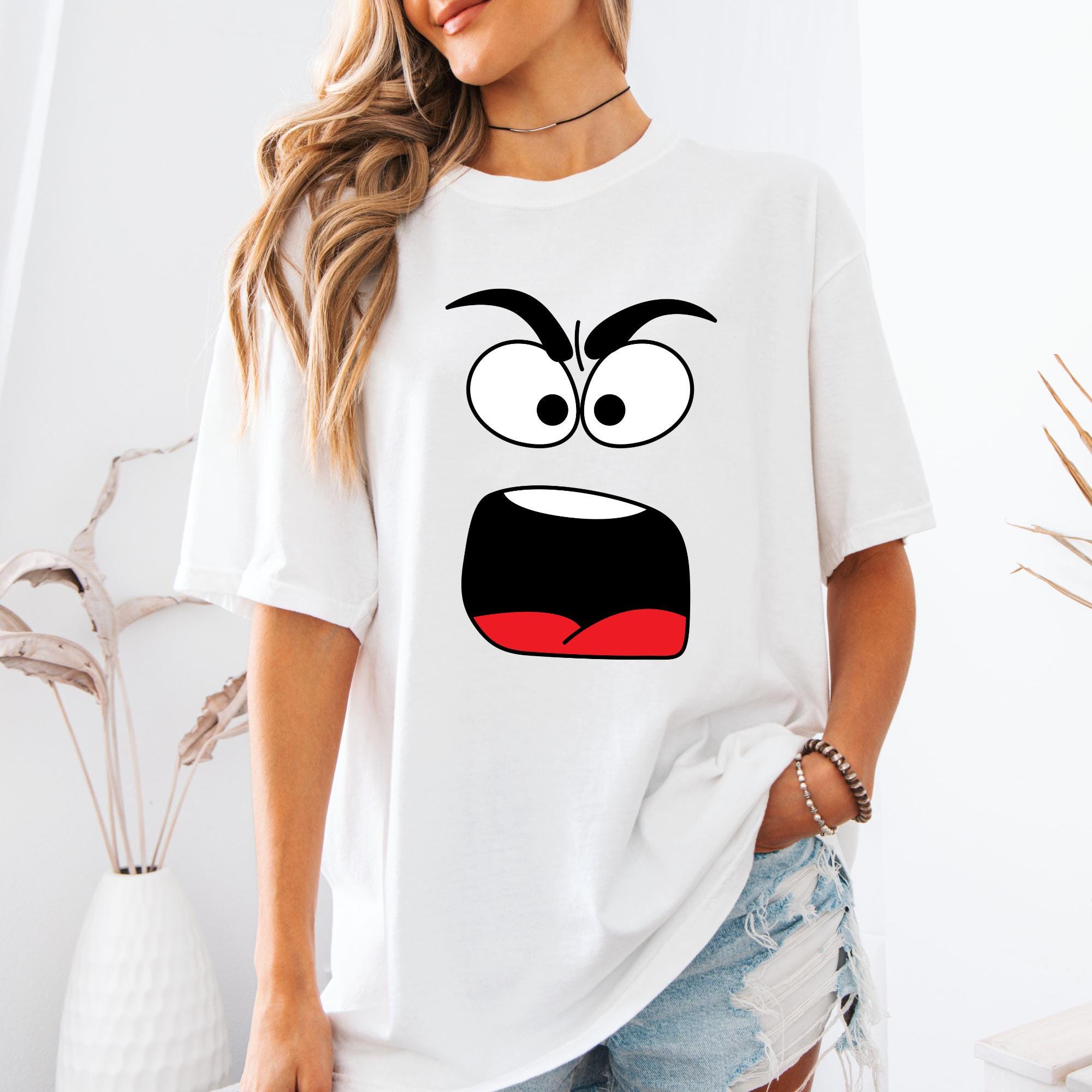 Funny Cartoon Face Expressions SVG Bundle | 15 Emotion Clipart Faces ...