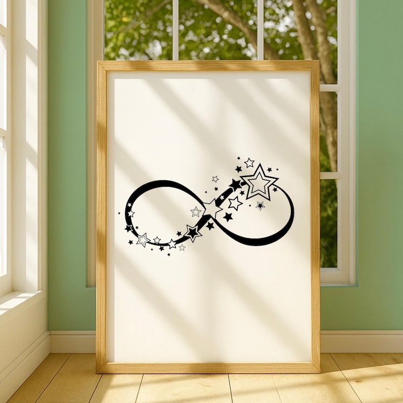 Infinity Love SVG Bundle | Heart Line Art Clipart | Minimalist Infinity ...