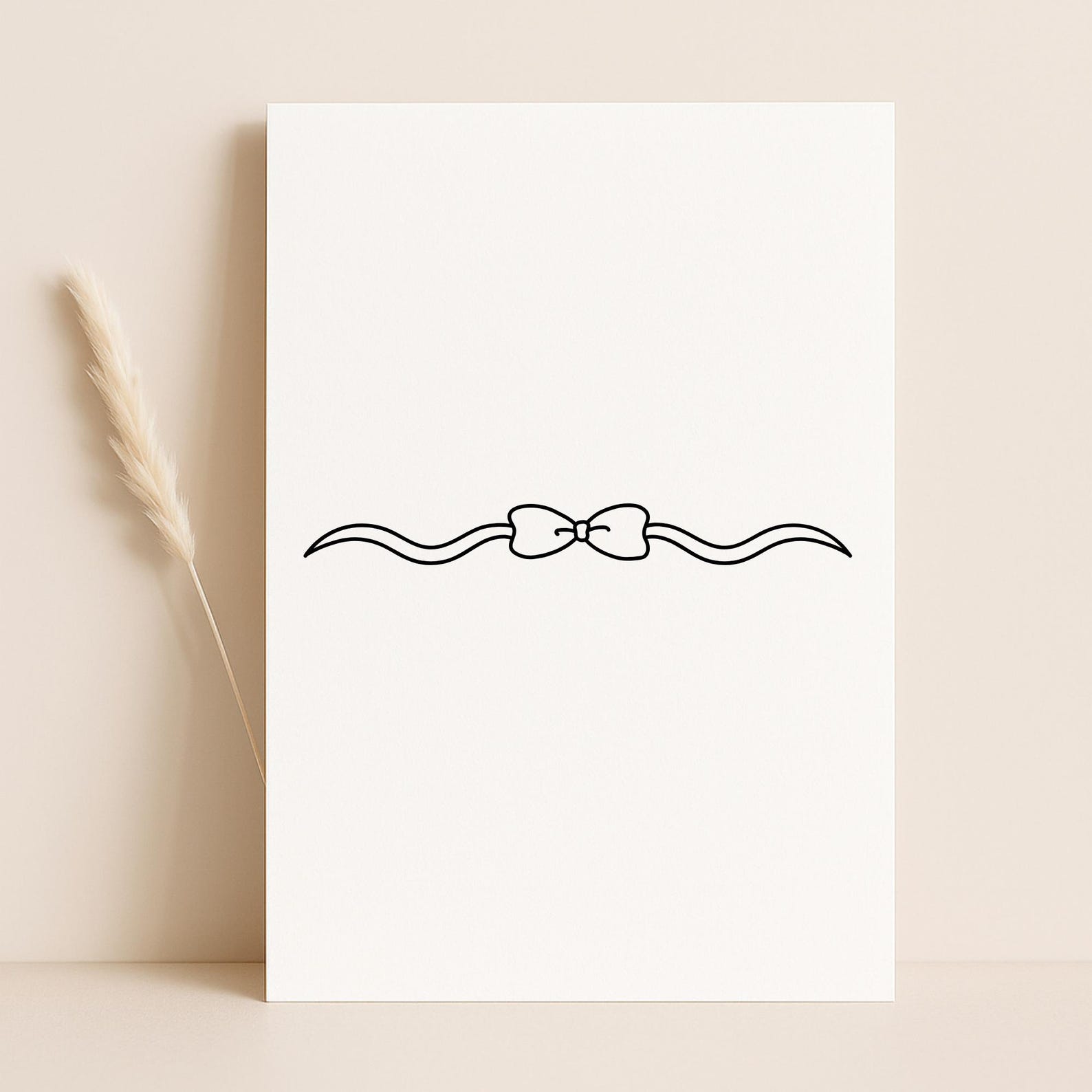 Swirl Bow Divider Set, Elegant Swirl Flourishes, Vintage Bow Borders ...