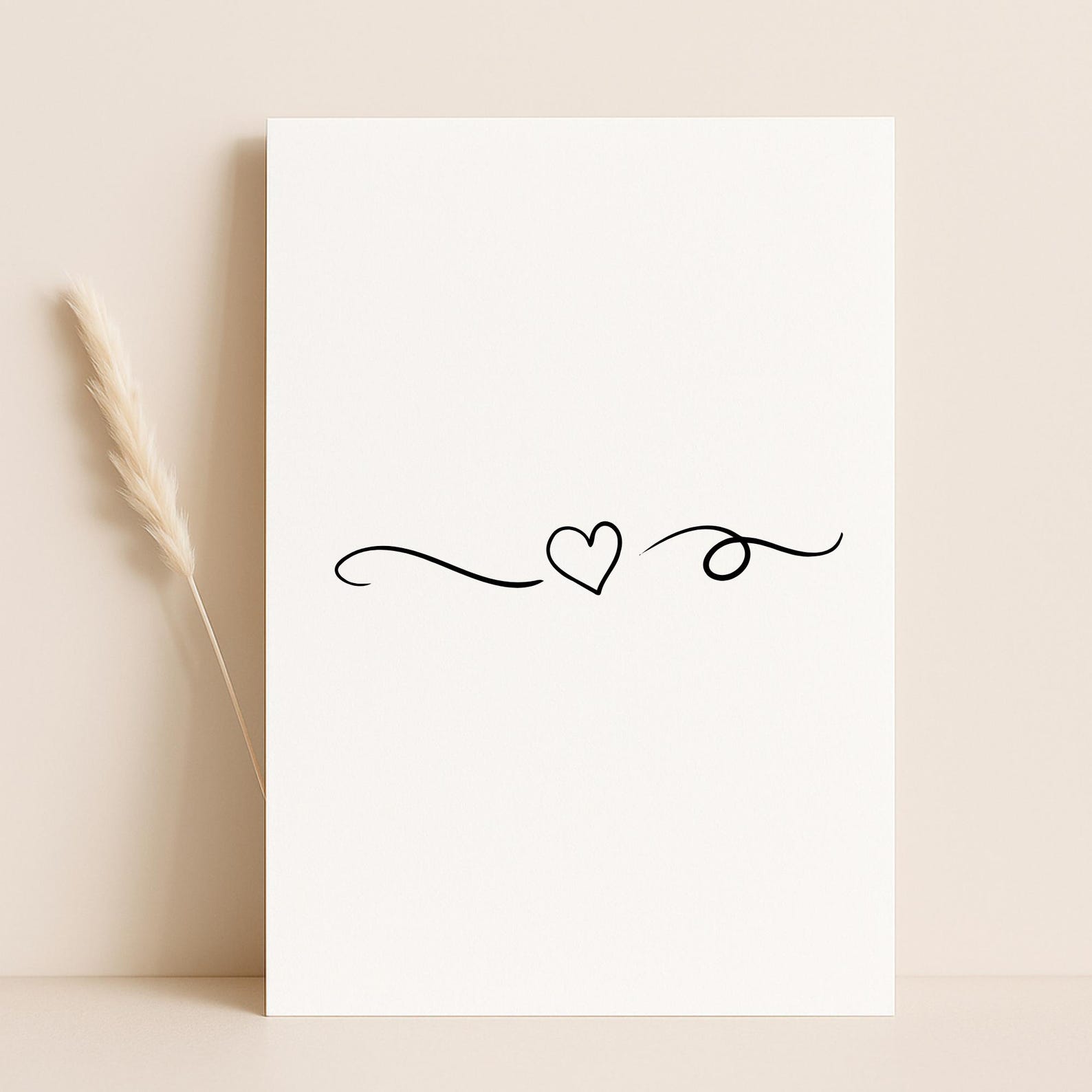 Swirl SVG | Romantic Heart Swirl Dividers SVG Png | Love Line Borders ...