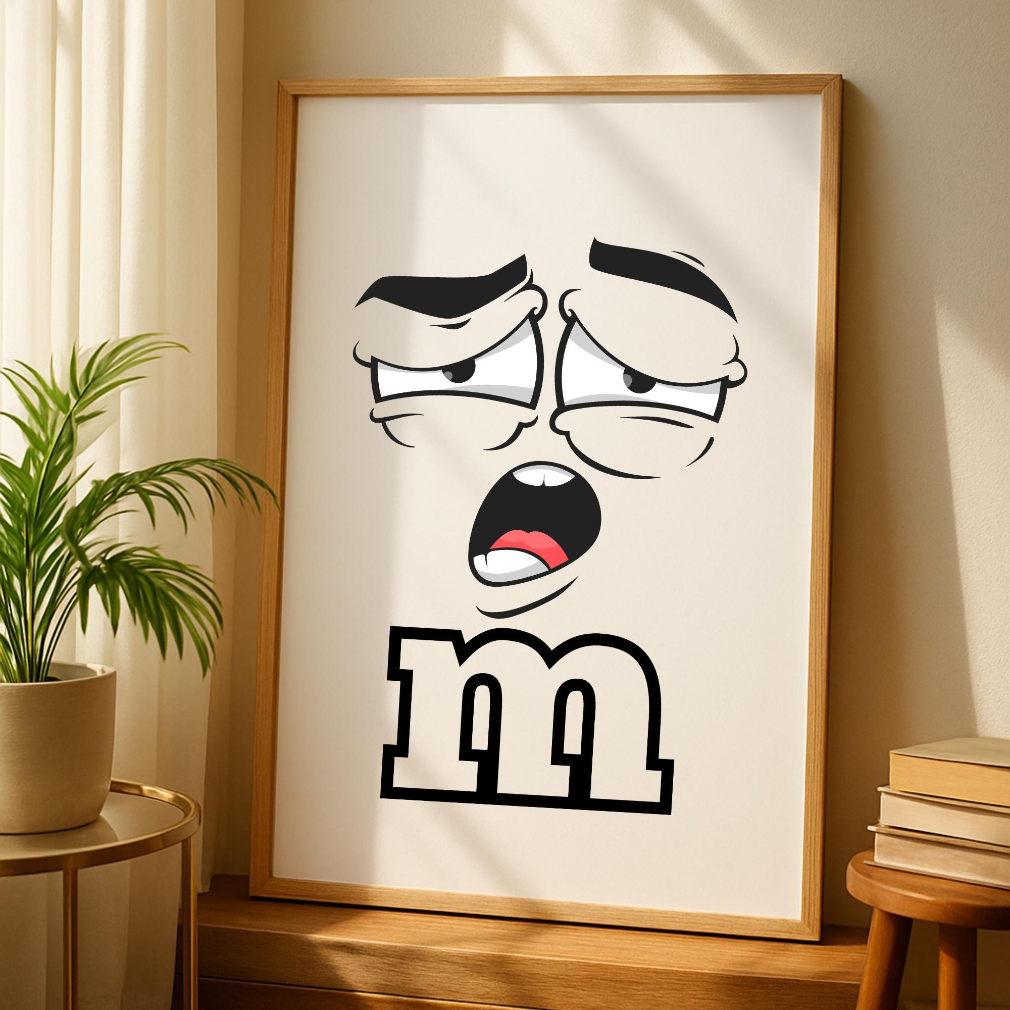 Cartoon Face Expressions Clipart Bundle: Funny Mimic SVG PNG (digital ...