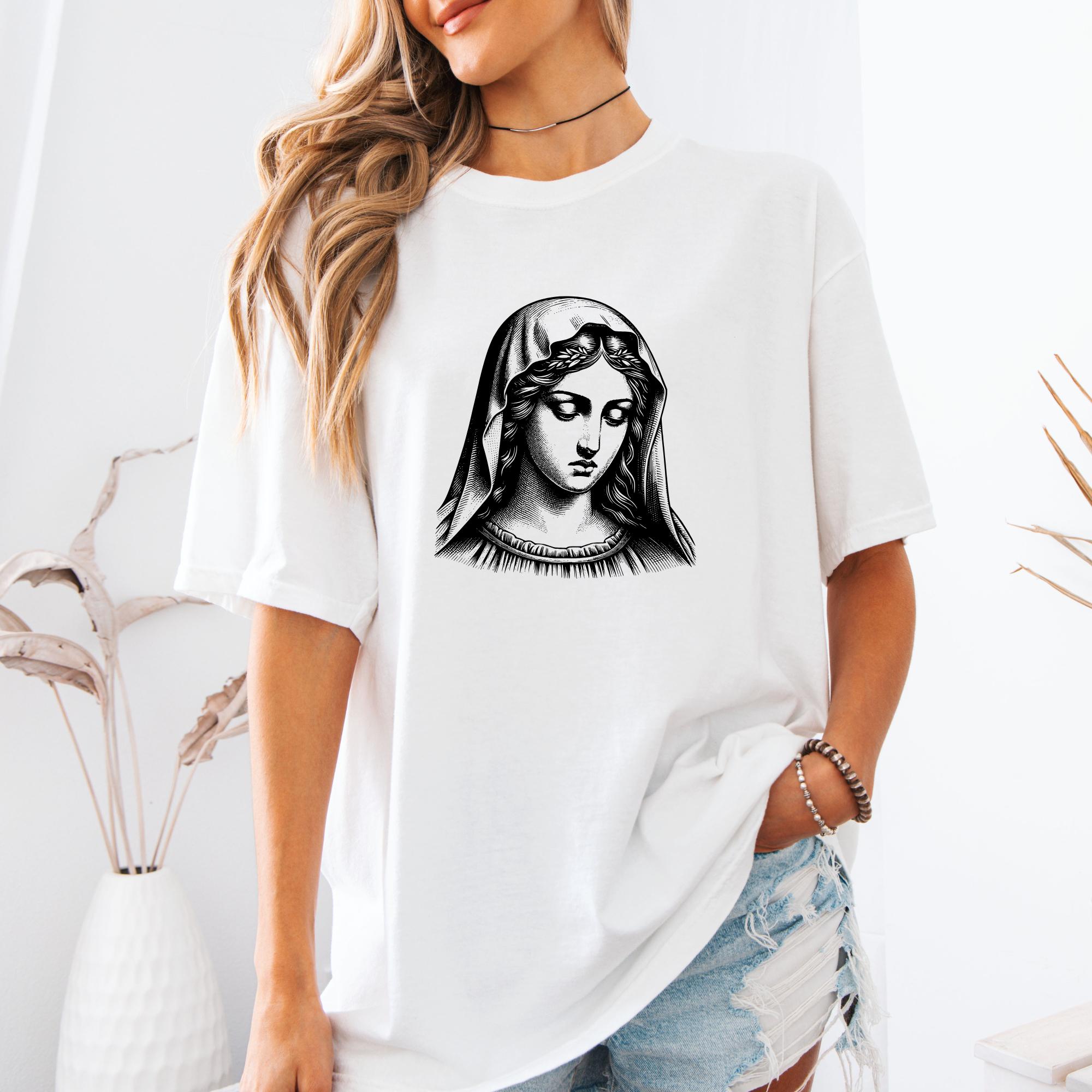 Virgin Mary Holy Mother SVG Bundle, Cutting Laser Engraving Files ...