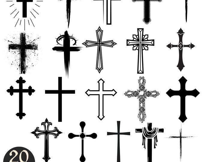 Cross SVG, Christian PNG, Jesus Christ Icon, Easter Crafts Clipart ...