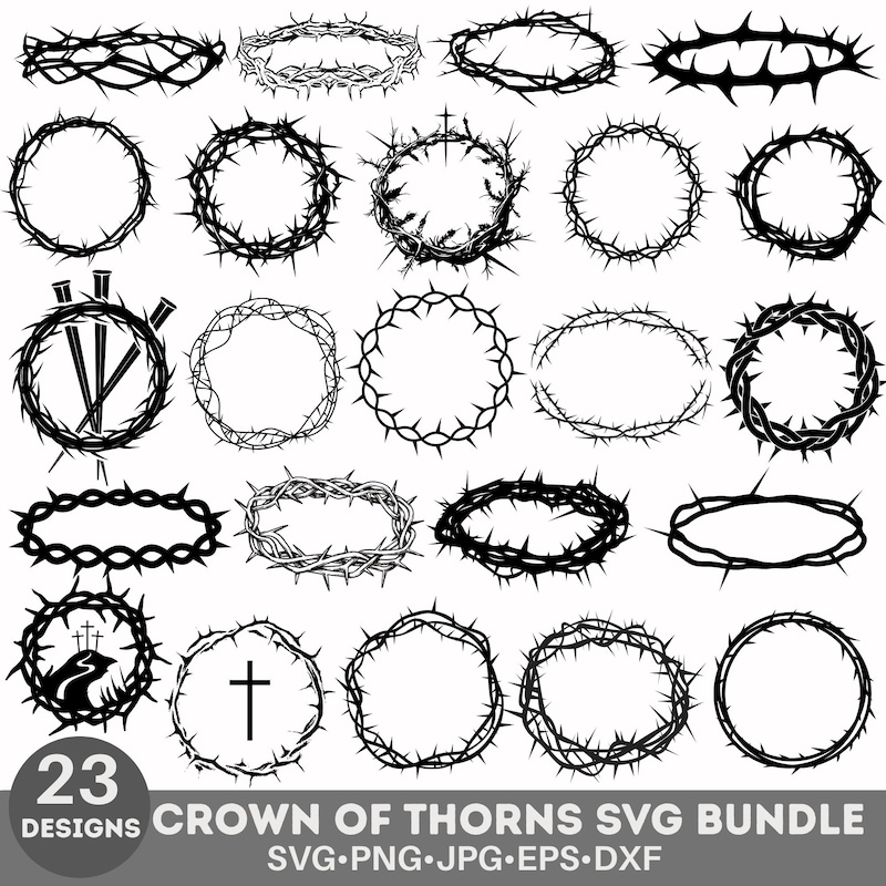 Thorn Crown - Etsy