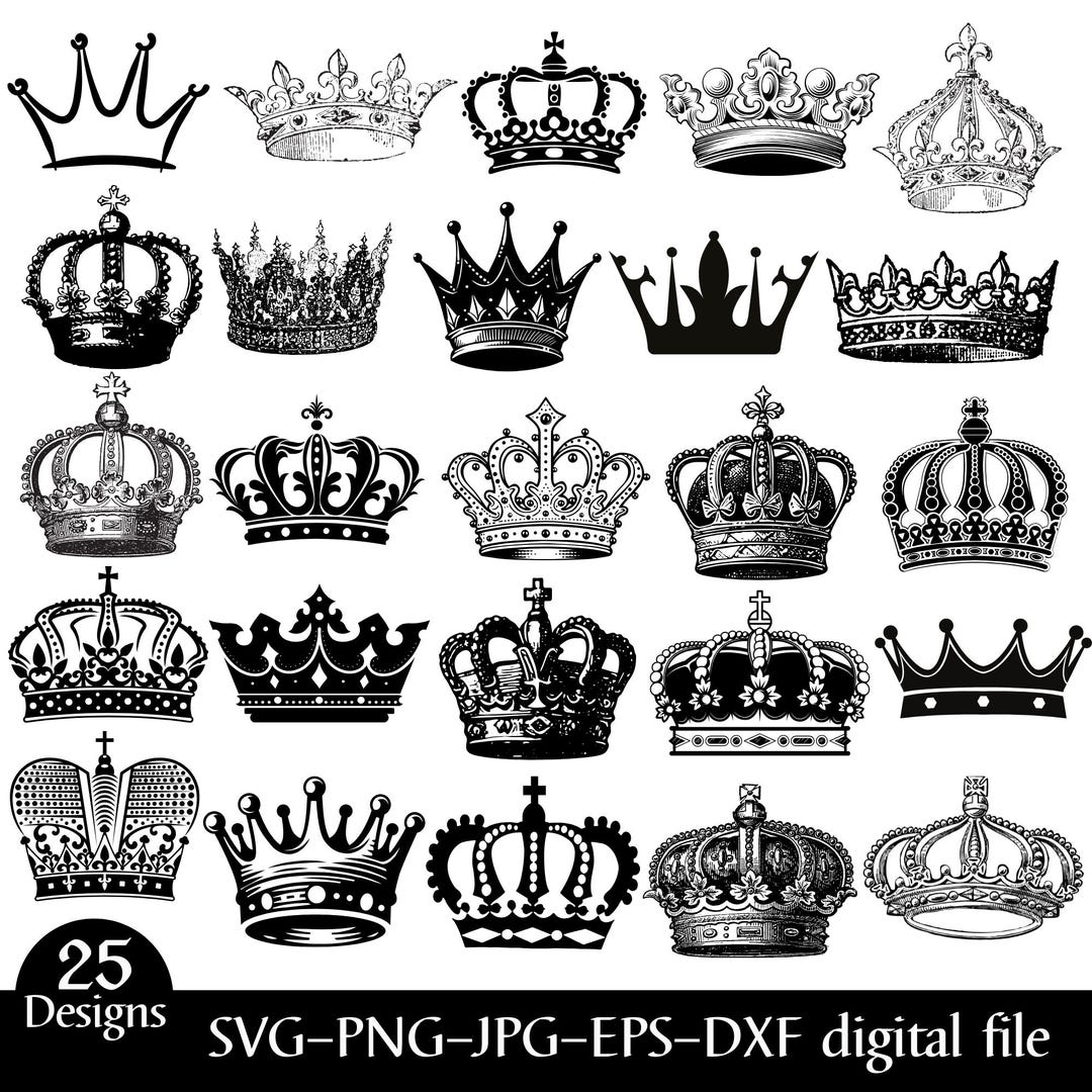 Royal Crown SVG File, King Crown SVG, File for Cricut, for Silhouette ...