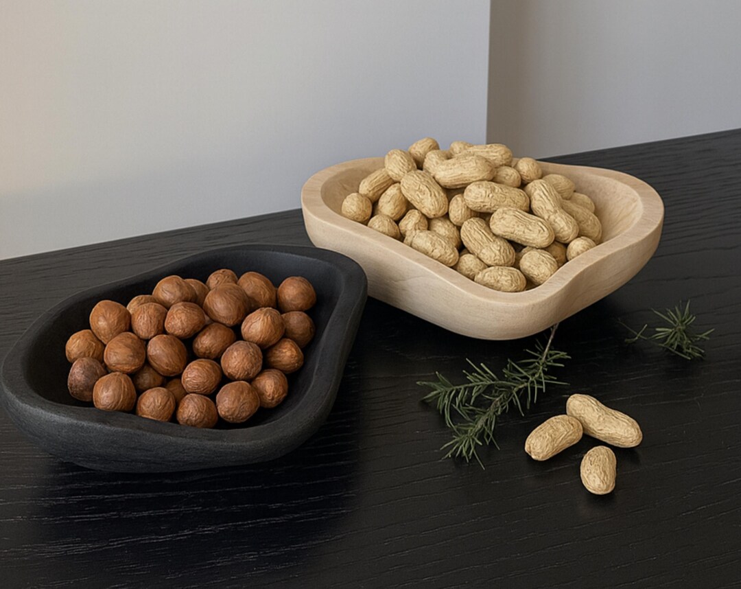 Handcarved Teak Root Fruit Bowl: Rustic Wabi-sabi Home Decor - Etsy