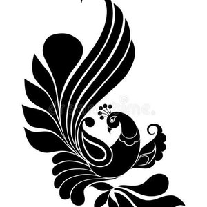 Large Peacock Stencil for Walls Painting, Bird Big Spray Paint Stencils ...