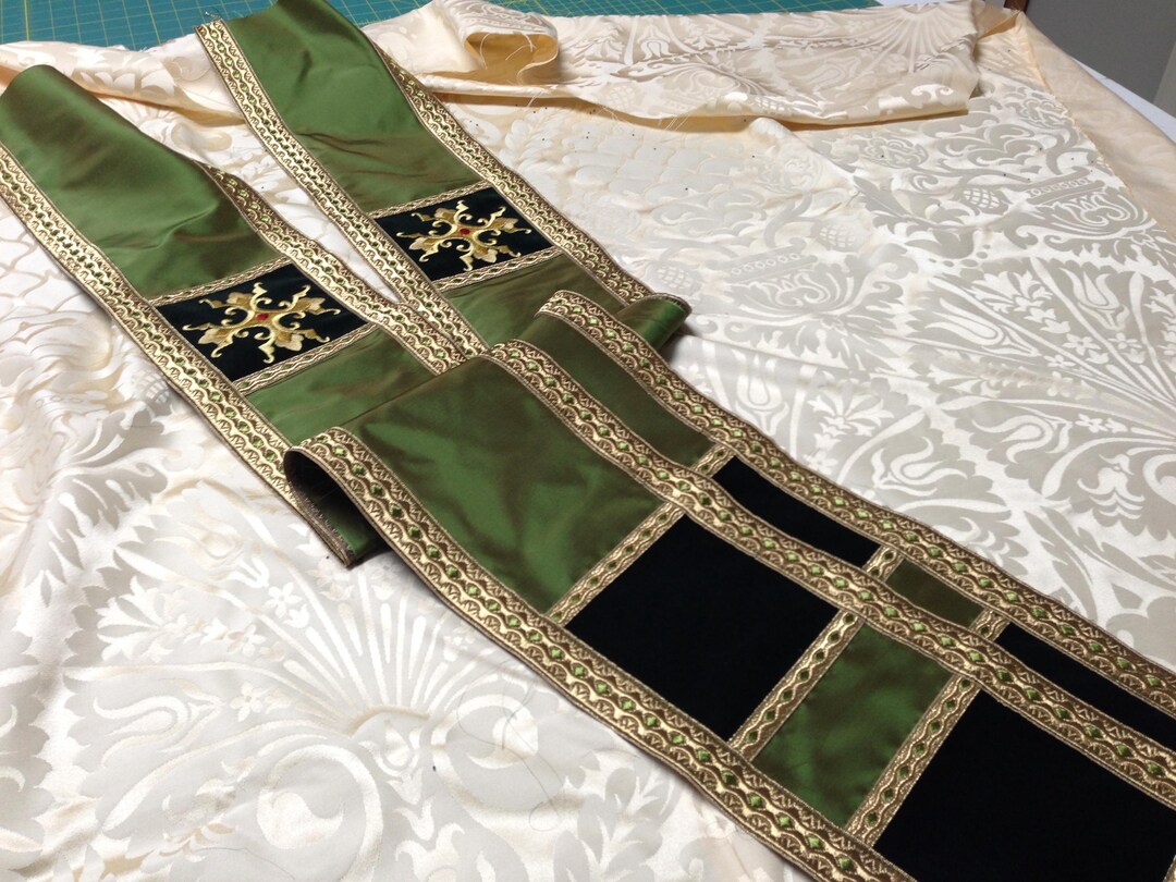 Priest Ordination Set Sewing Patterns - Low Mass Set (chasuble, Stole ...