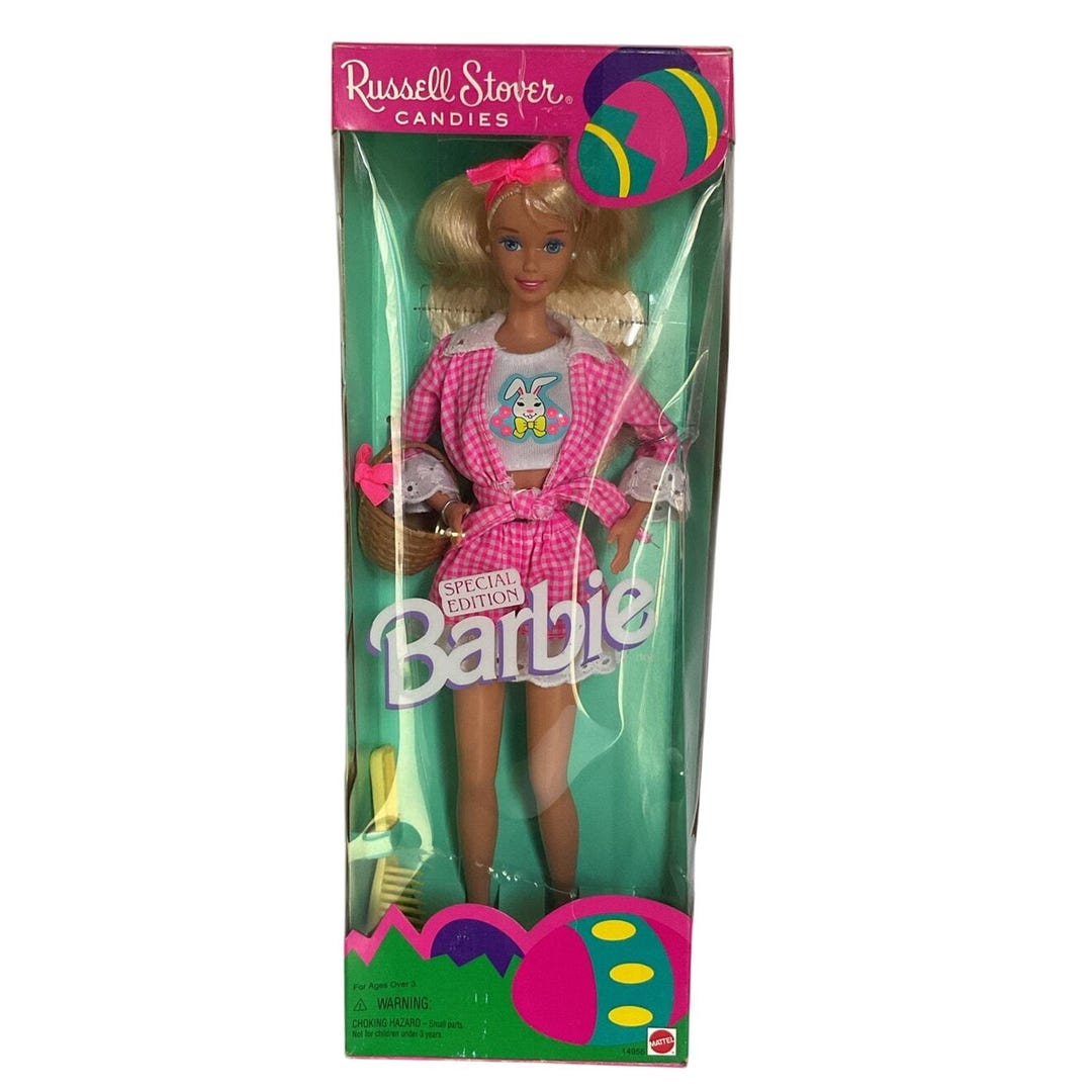 Vintage 1995 Russell Stover Candies Special Edition Barbie Easter ...
