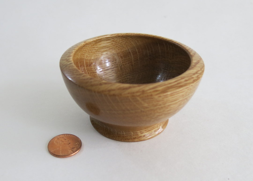 Lathe Turned Oak Pill Dish,1490 - Etsy