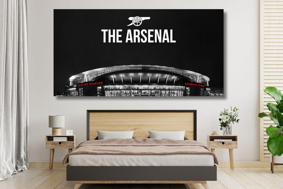 Emirates Arsenal Stadium Poster, Emirates Arsenal Stadium Canvas Wall ...