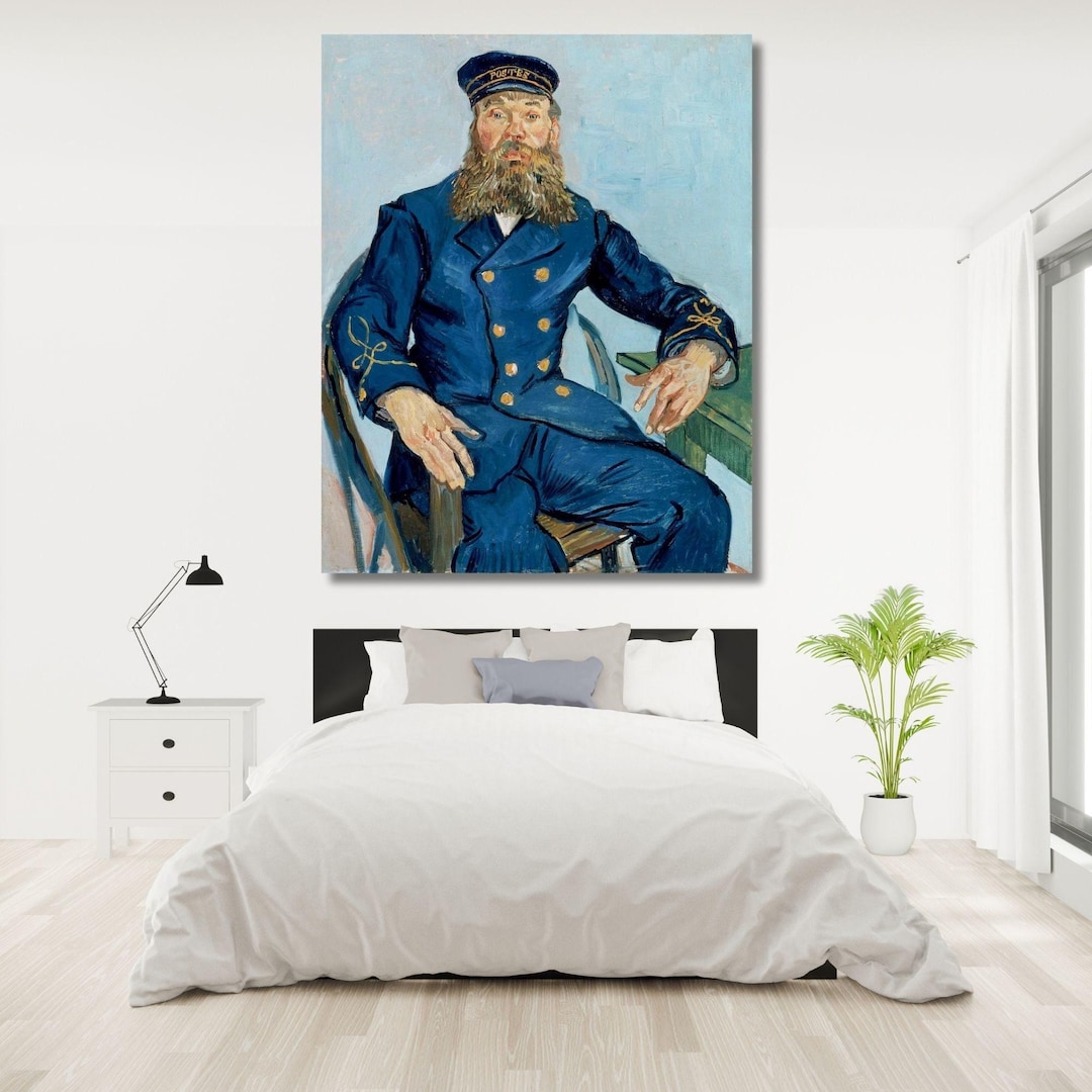Vincent Van Gogh's Portrait of the Postman Joseph Roulin (1888) by Gogh ...