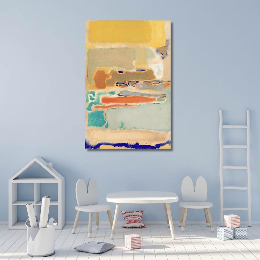 Mark Rothko Dream Boho Canvas Design Rothko Style Reproduction Print ...