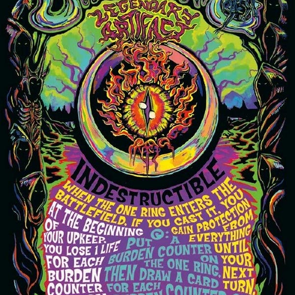 Magic Gathering Card Back - Etsy