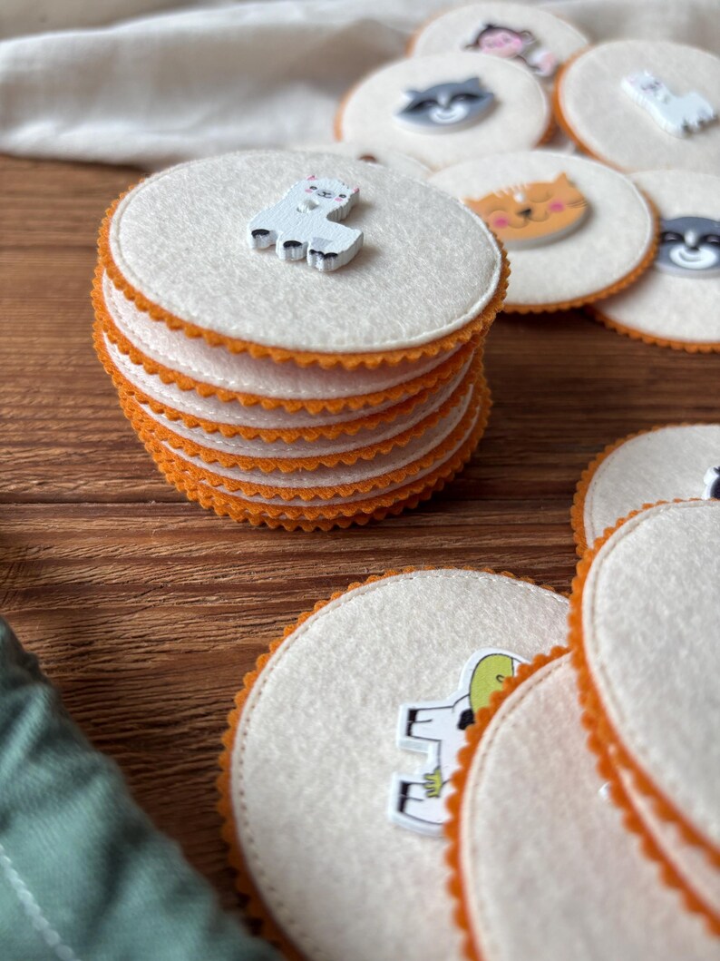 Felt Memory Game – Vehicles & Machines Edition – Montessori Matching ...
