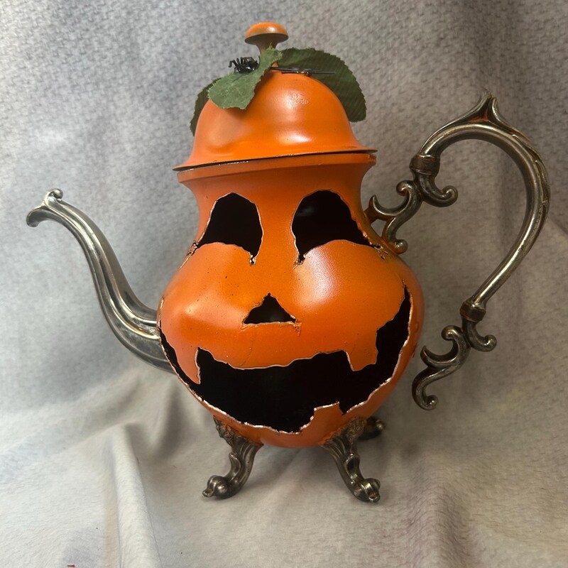 Halloween Teapot - Etsy
